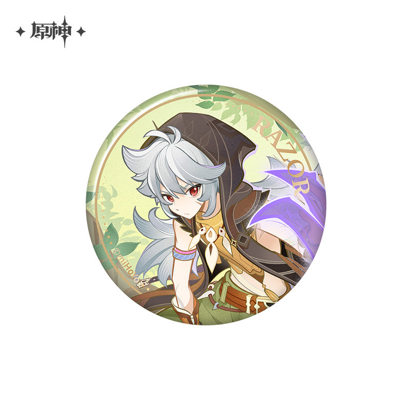 Badge [Genshin Impact] - Razor - Genius Invokation TCG – Hobby Addicts