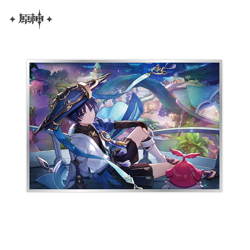 Acrylique Shikishi [Genshin Impact] - Secret Summer Paradise (Scaramou ...