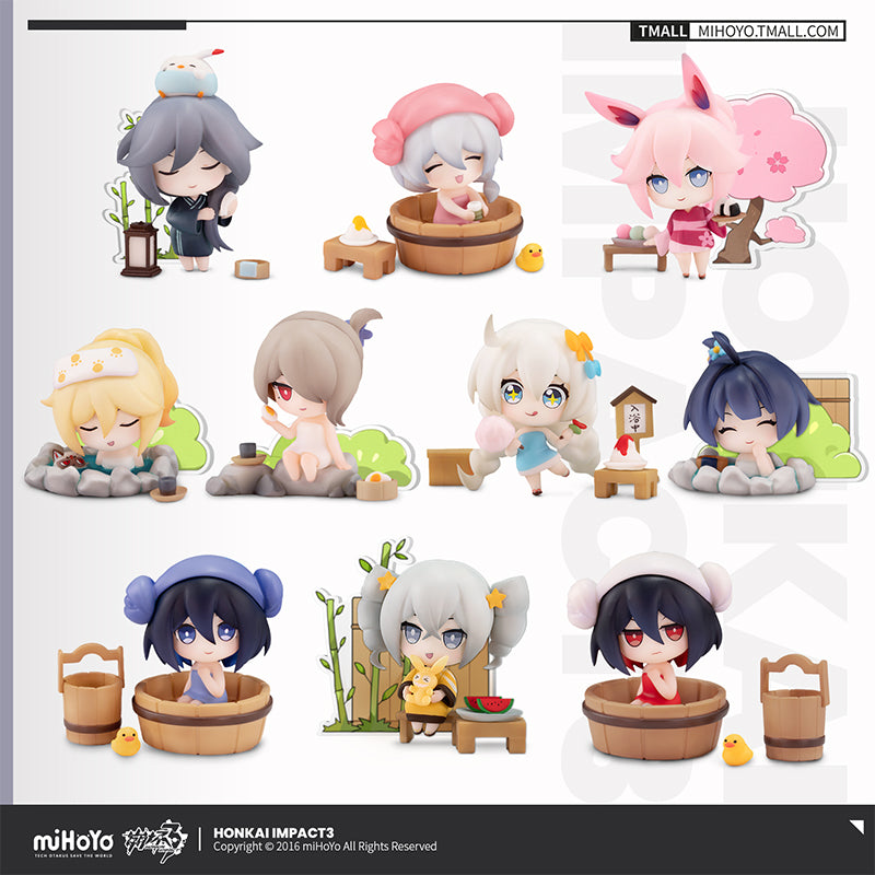 Figurines Chibi [Honkai Impact 3rd] - Holiday Hot Springs (plusieurs m ...