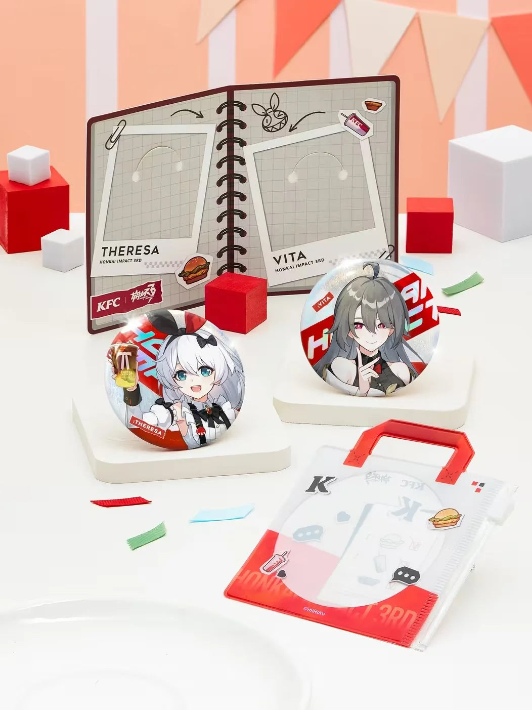 Badge [Honkai Impact 3rd] - KFC 2024 Collab – Hobby Addicts