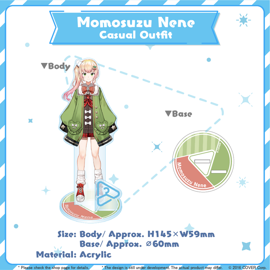 Acrylic Stand [Hololive Production] Momosuzu Nene Casual Outfit ver ...