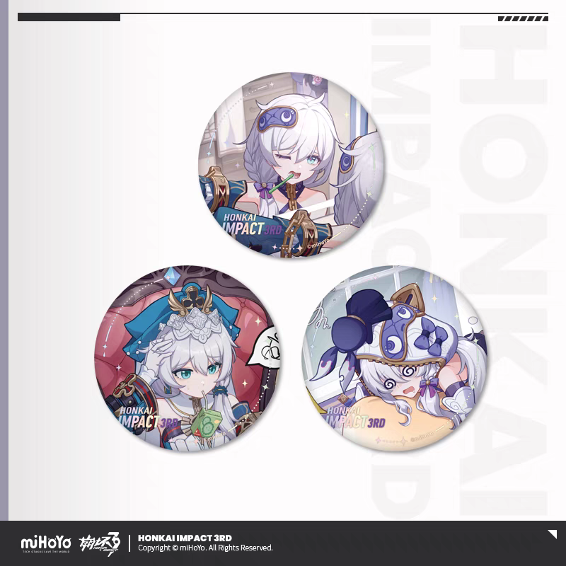 Set de 3 Badge [Honkai Impact 3rd] - Part 2 Stigmata Series - "Theresa ...